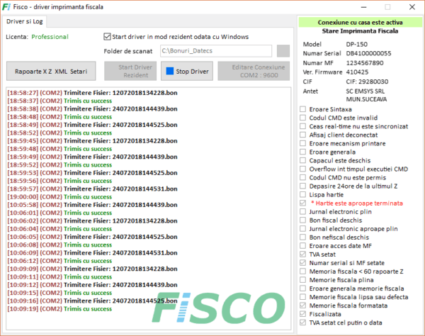 Driver Datecs Daisy Fisco – Cel mai rapid si mai sigur driver de pe piata